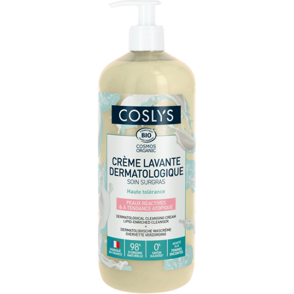 Crème lavante dermatologique liquide 1L - Coslys