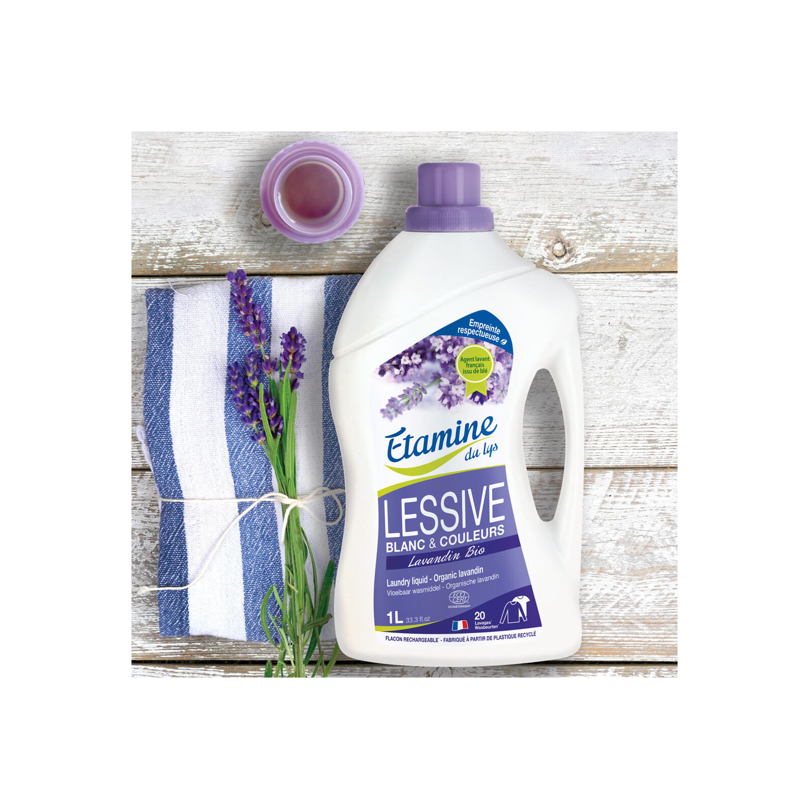 Lessive liquide lavandin 1L - Etamine du lys