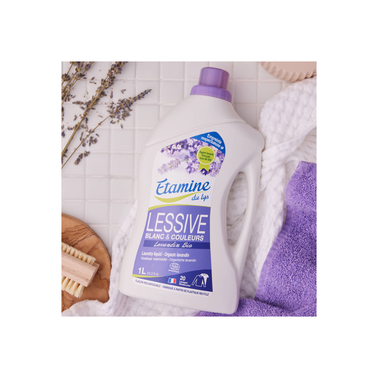 Lessive liquide lavandin 1L - Etamine du lys