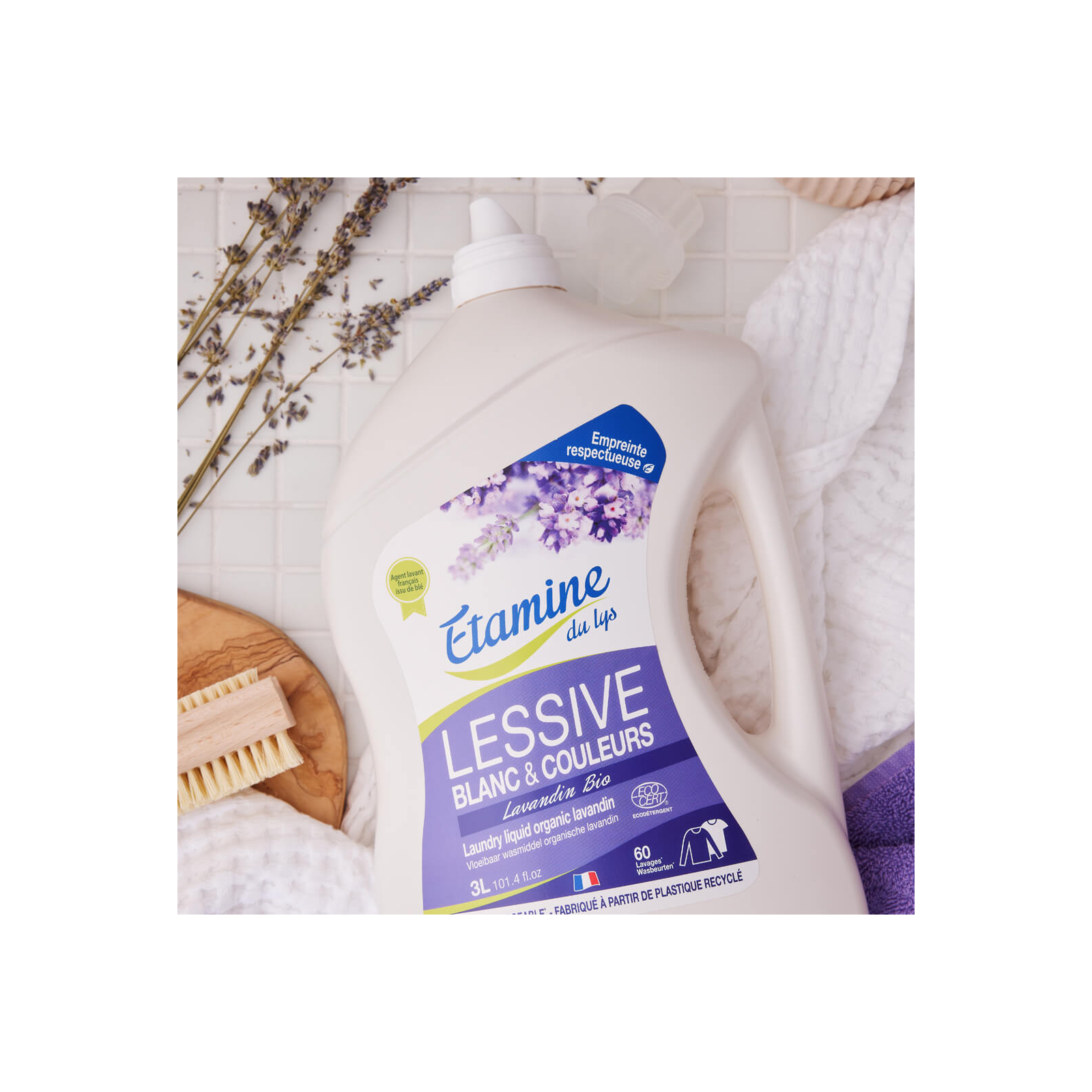 Lessive liquide lavandin 3L - Etamine du lys
