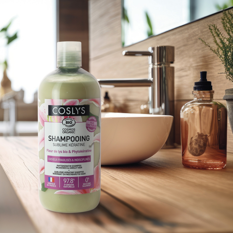 Shampooing Sublime kératine 500ml - Coslys
