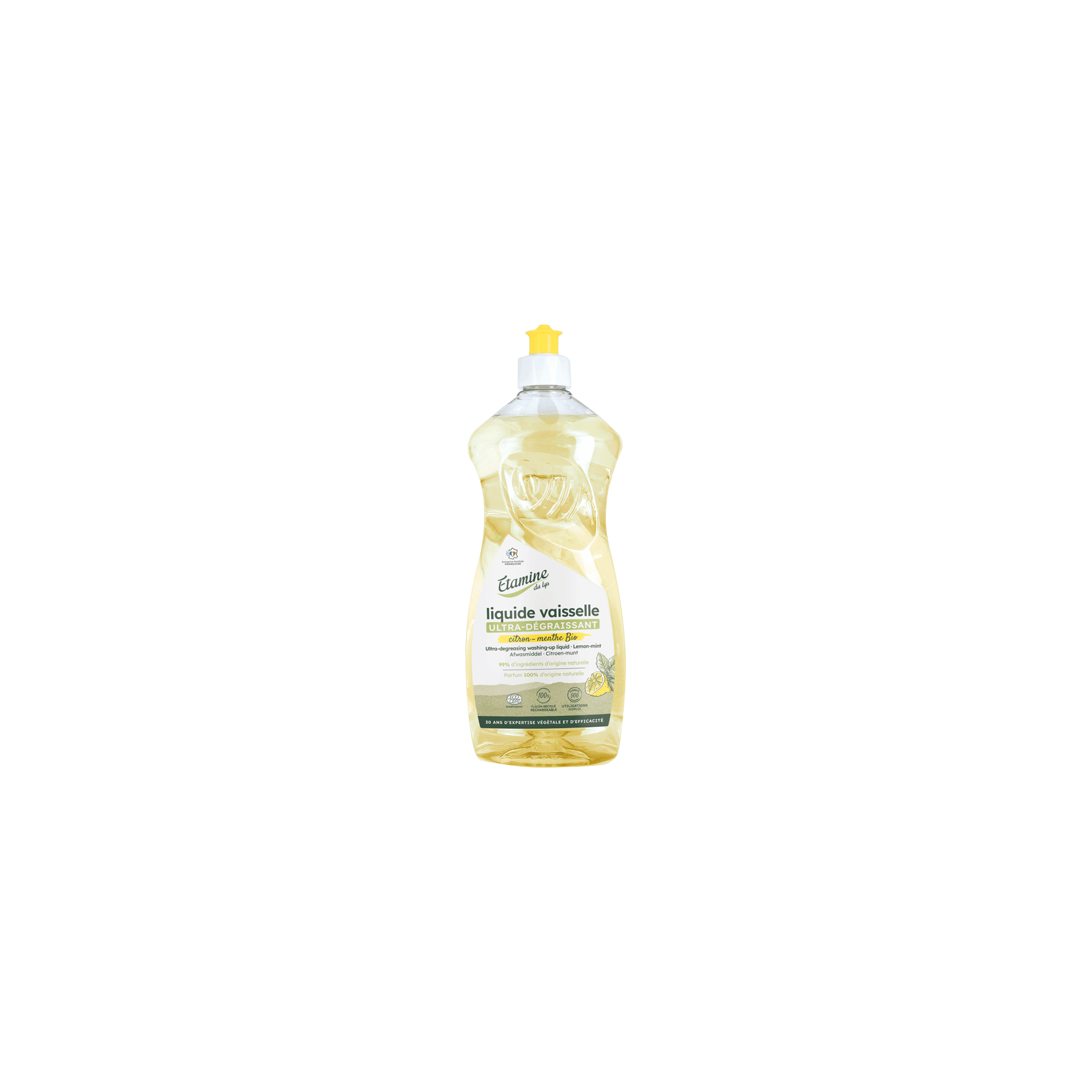 Liquide vaisselle citron menthe 1L - Etamine du lys