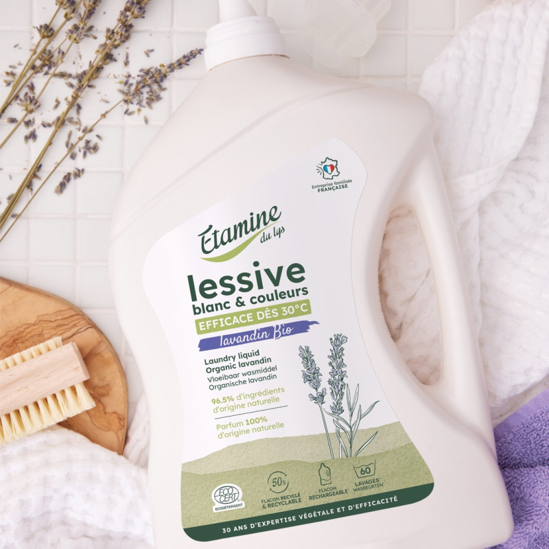 Lessive liquide lavandin 3L - Etamine du lys