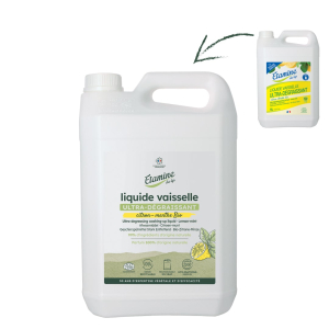 Liquide vaisselle citron menthe 5L-Etamine du lys
