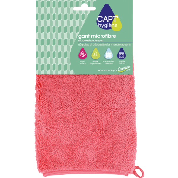 Gant microfibre - Capt'hygiène