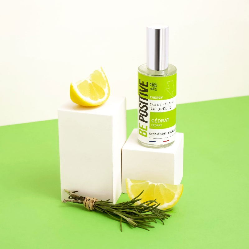 Eau de Parfum Bio ENERGY Cédrat 50ML | Be Positive by Acorelle