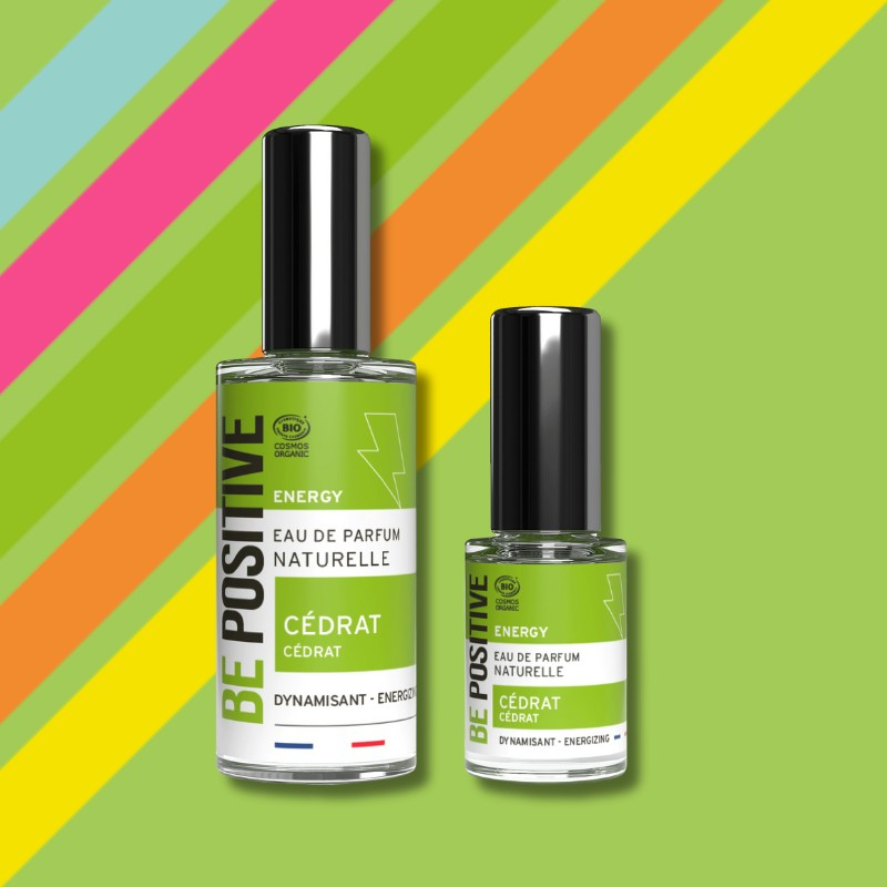 Coffret Eau de Parfum Bio ENERGY Cédrat | Be Positive by Acorelle