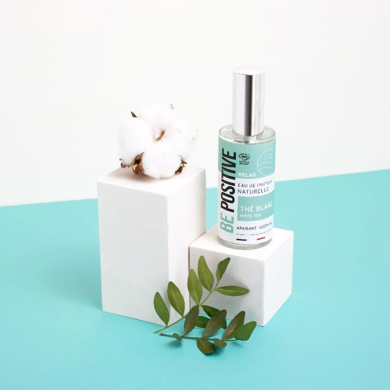 Coffret Eau de Parfum Bio RELAX Thé Blanc | Be Positive by Acorelle