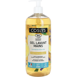 Gel lavant mains lavande citron 1L - Coslys