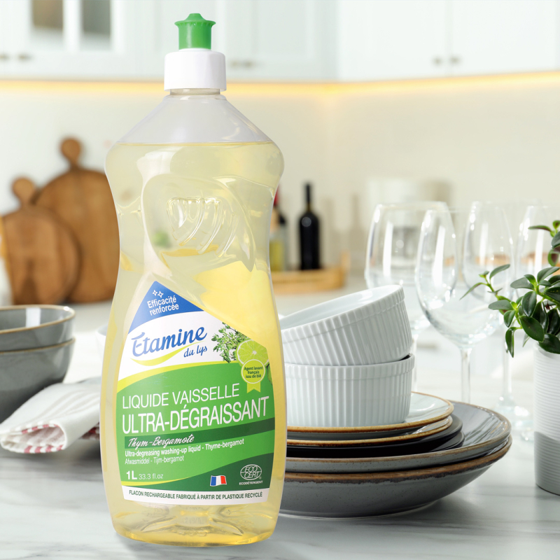 Liquide vaisselle thym bergamote 1L - Etamine du lys