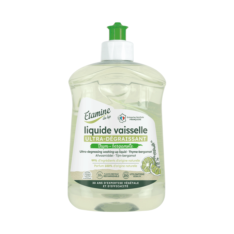 Liquide vaisselle thym bergamote 500ml- Etamine du lys