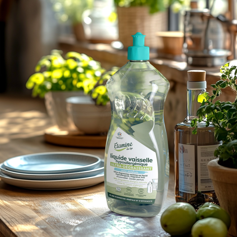 liquide vaisselle hypoallergénique sans parfum 500ml - Etamine du lys