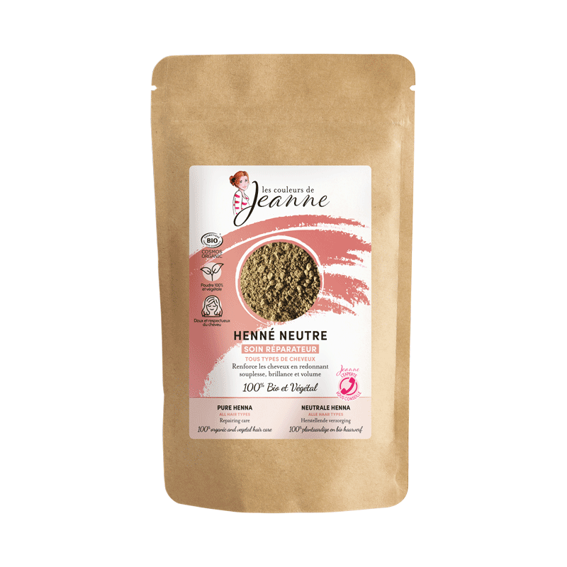 Soin réparateur Henné neutre - Les Couleurs de Jeanne
