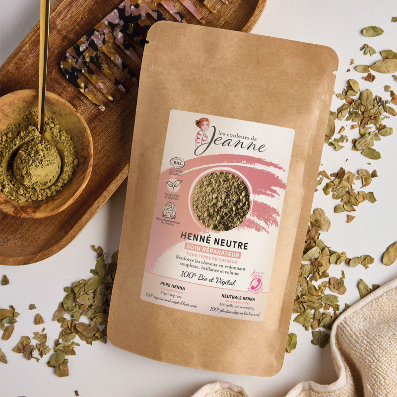 Soin réparateur Henné neutre - Les Couleurs de Jeanne
