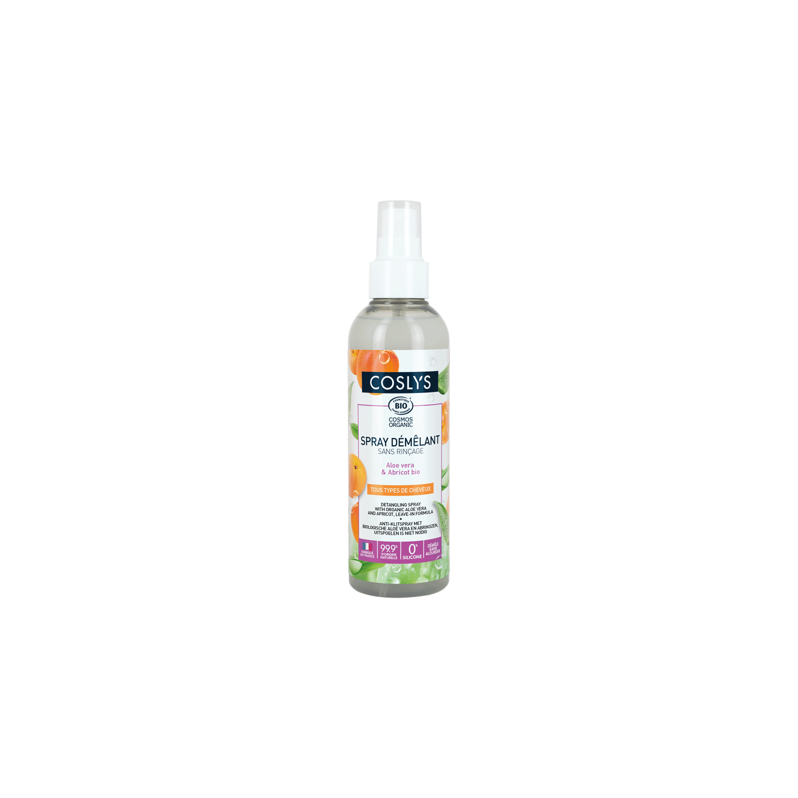 Spray démélant sans rinçage 200ml - Coslys