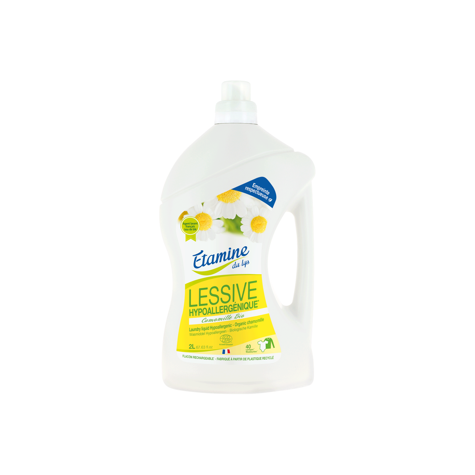 Lessive liquide hypoallergénique 2L - Etamine du lys