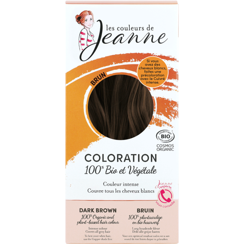 KIT coloration brun - Les couleurs de Jeanne